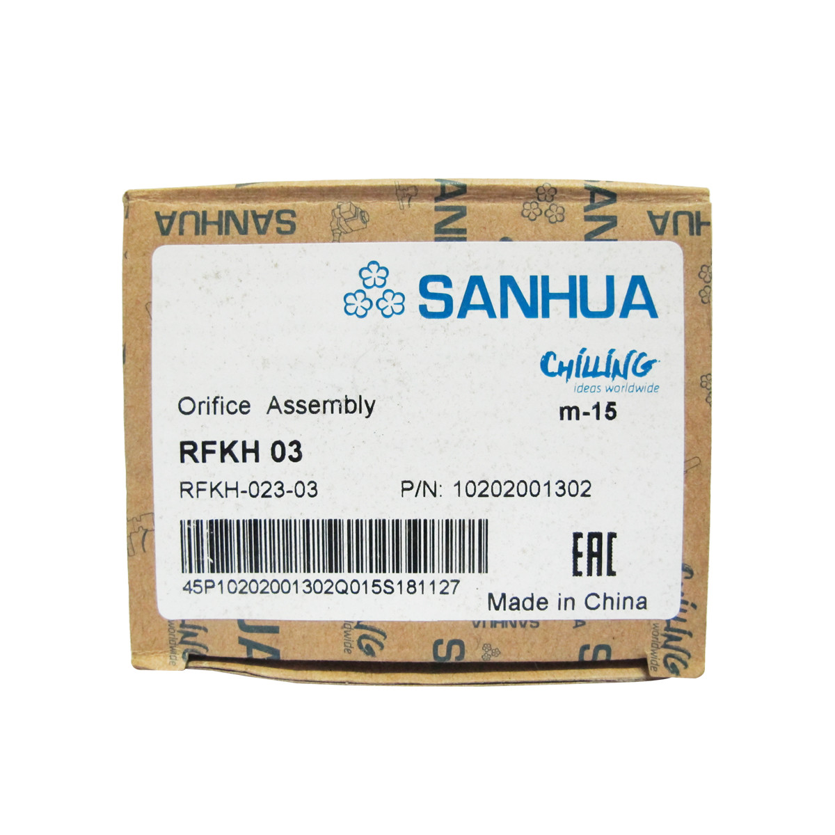 Sanhua Orifice RFKH 03 (RFKH-023-03) | Koolio